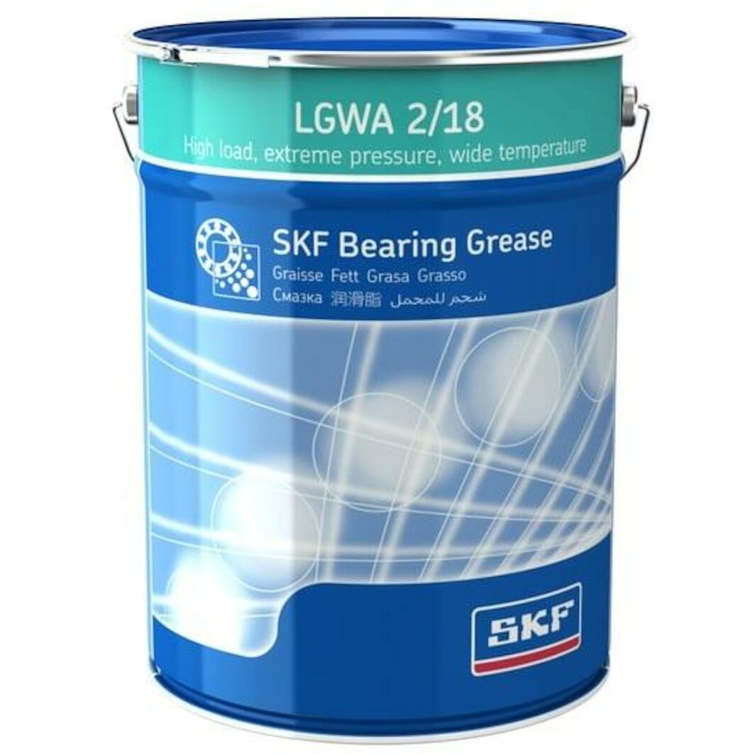 SKF LGWA 2/18 grease for bearings with high loads, wide temperature range, extreme pressure (18 ...