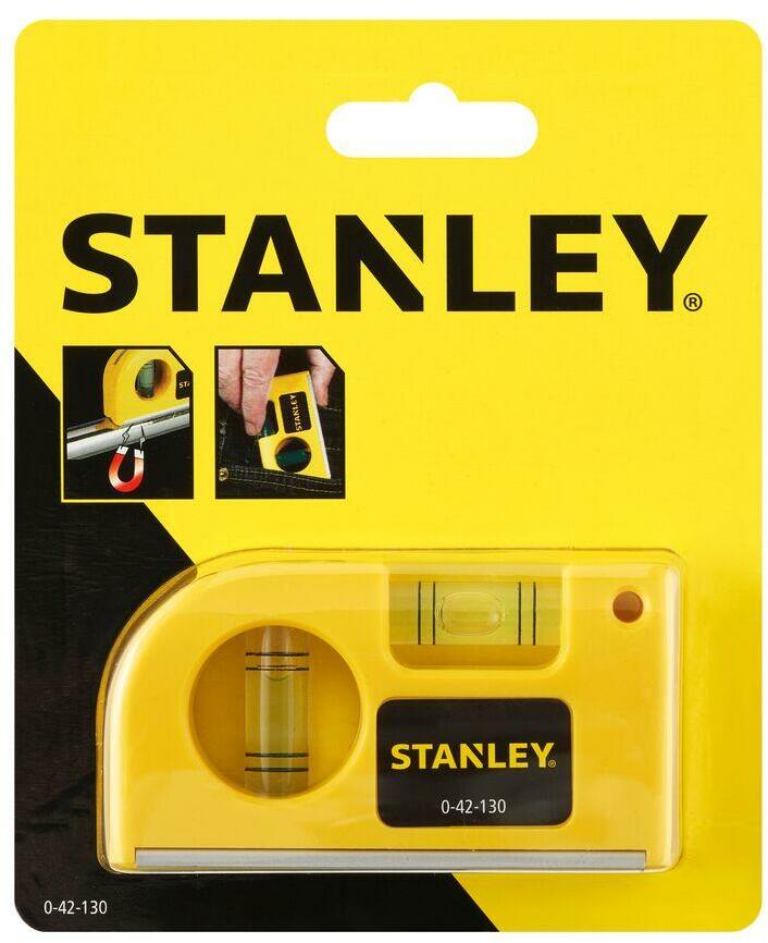 STANLEY 0-42-130 pocket spirit level | Klium