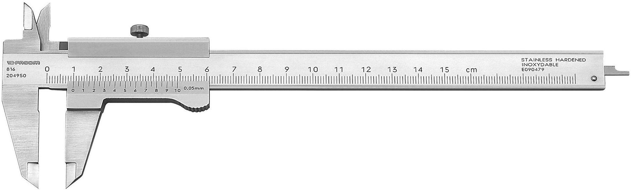 FACOM 816 universal caliper - 150mm - 1/20th | Klium