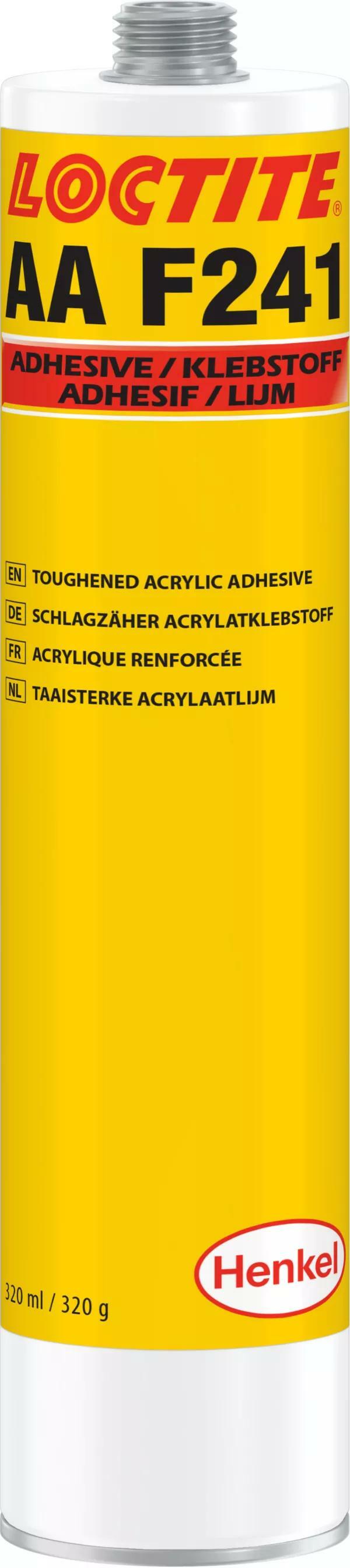 LOCTITE AA F241 two-component acrylic adhesive (320 ml standard tube) - 1289225 | Klium