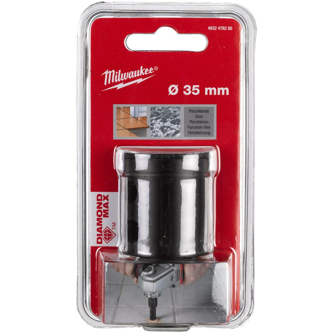 MILWAUKEE 4932478280 diamond tile drill bit M14 35mm | Klium