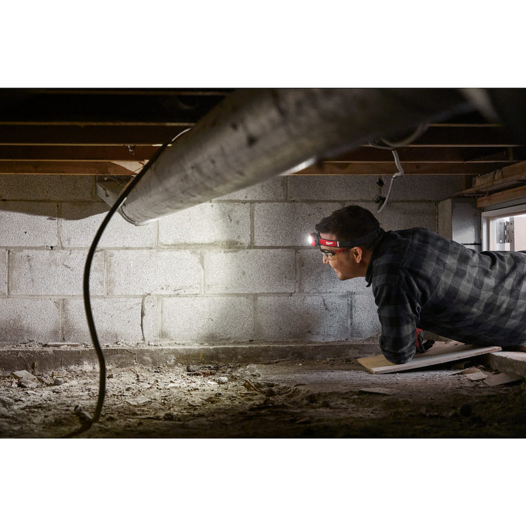 MILWAUKEE IR HL450 lampe frontale avec batterie 4V intégrée ...