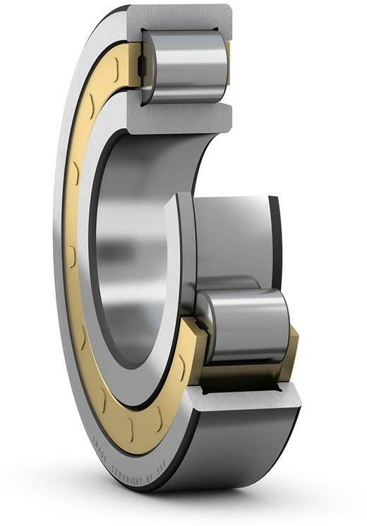 SKF NJ 218 ECM single-row cylindrical roller bearing 90 x 160 x 30 mm ...