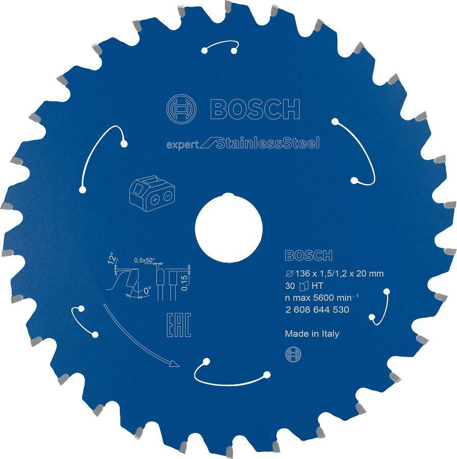 BOSCH 2608644530 circular saw blade E x pert for Stainless Steel for ...