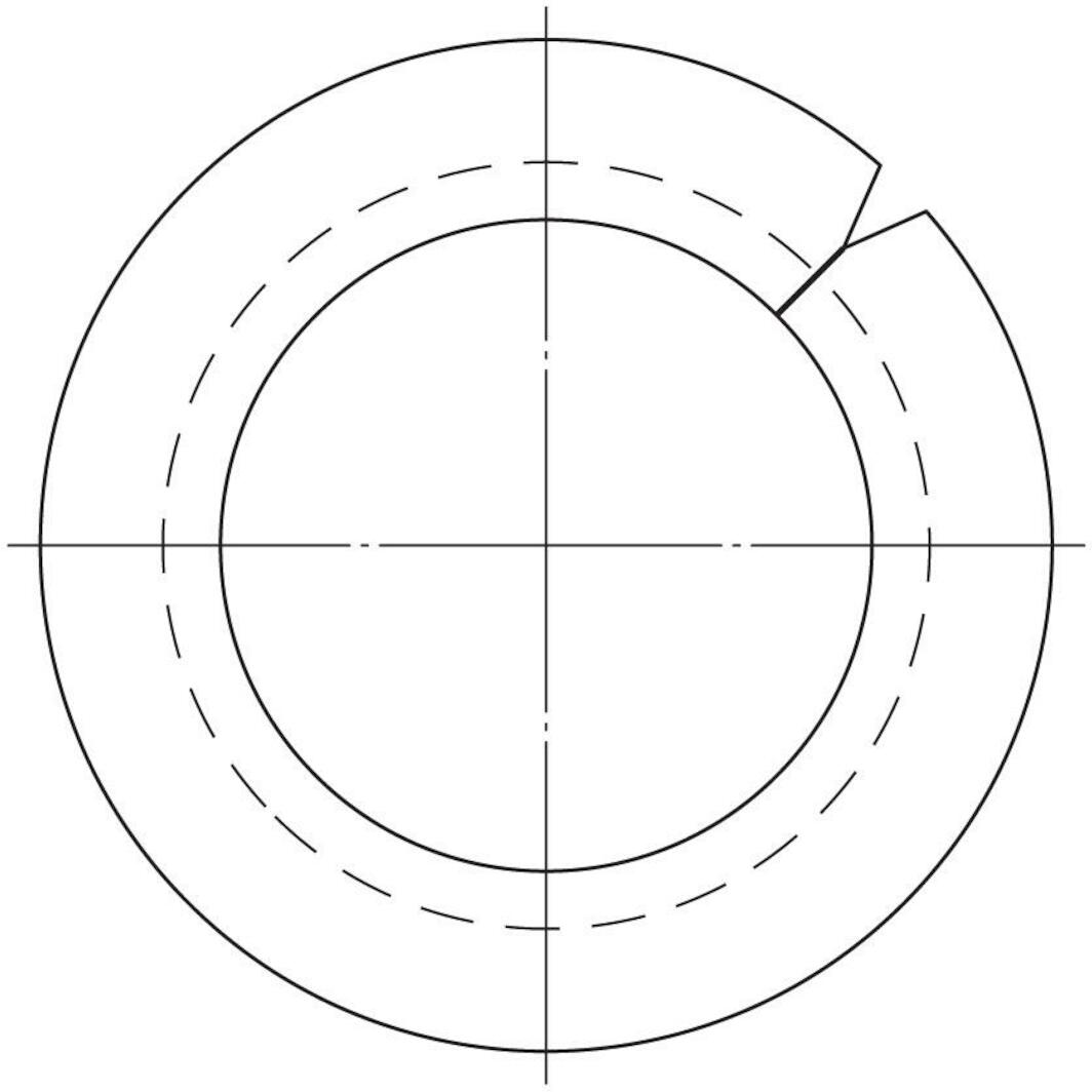 SKF PCMF 141612 E plain bearing bush PTFE composite with flange 14 x 22 ...