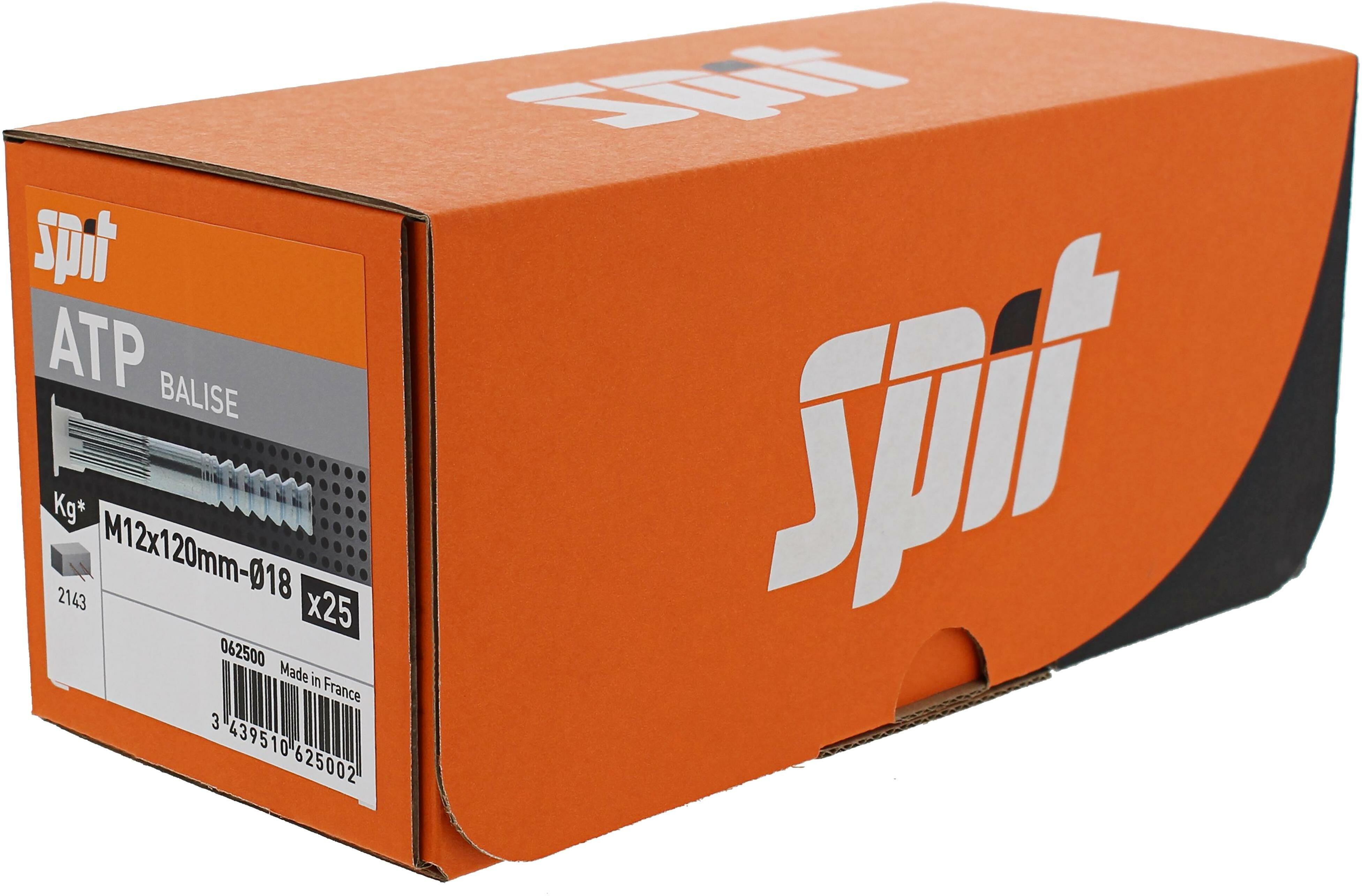 SPIT 062810 ATP chemical female threaded anchor M20x170 | Klium