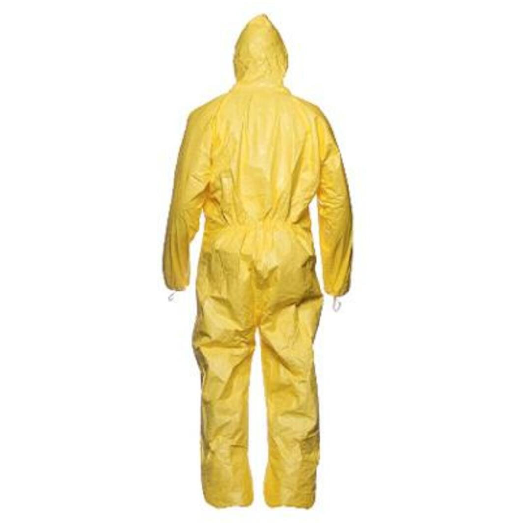 TYVEK TYCHEM 2000 C disposable coverall with hood yellow - D13395699 ...