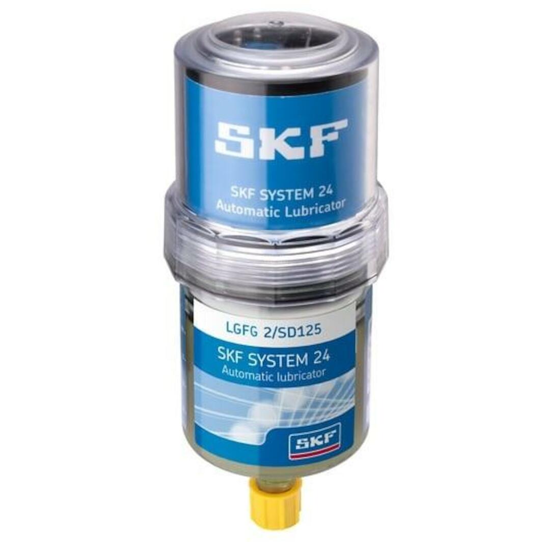 SKF TLSD 125/FG2 automatic single-point lubrication system with LGFG 2 food-safe bearing grease ...