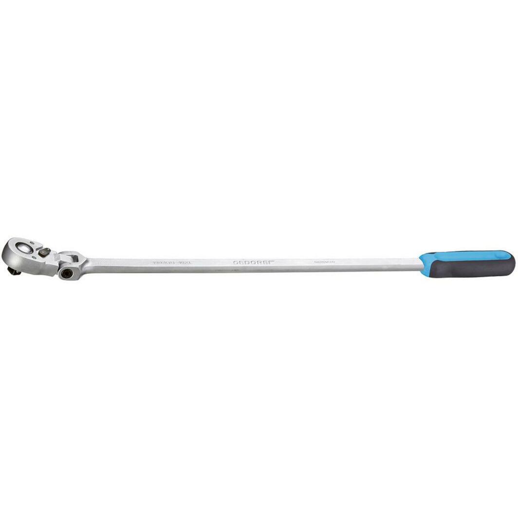 GEDORE 1993 GU-10 XL switchable ratchet with knee joint 1/2" 600 mm ...