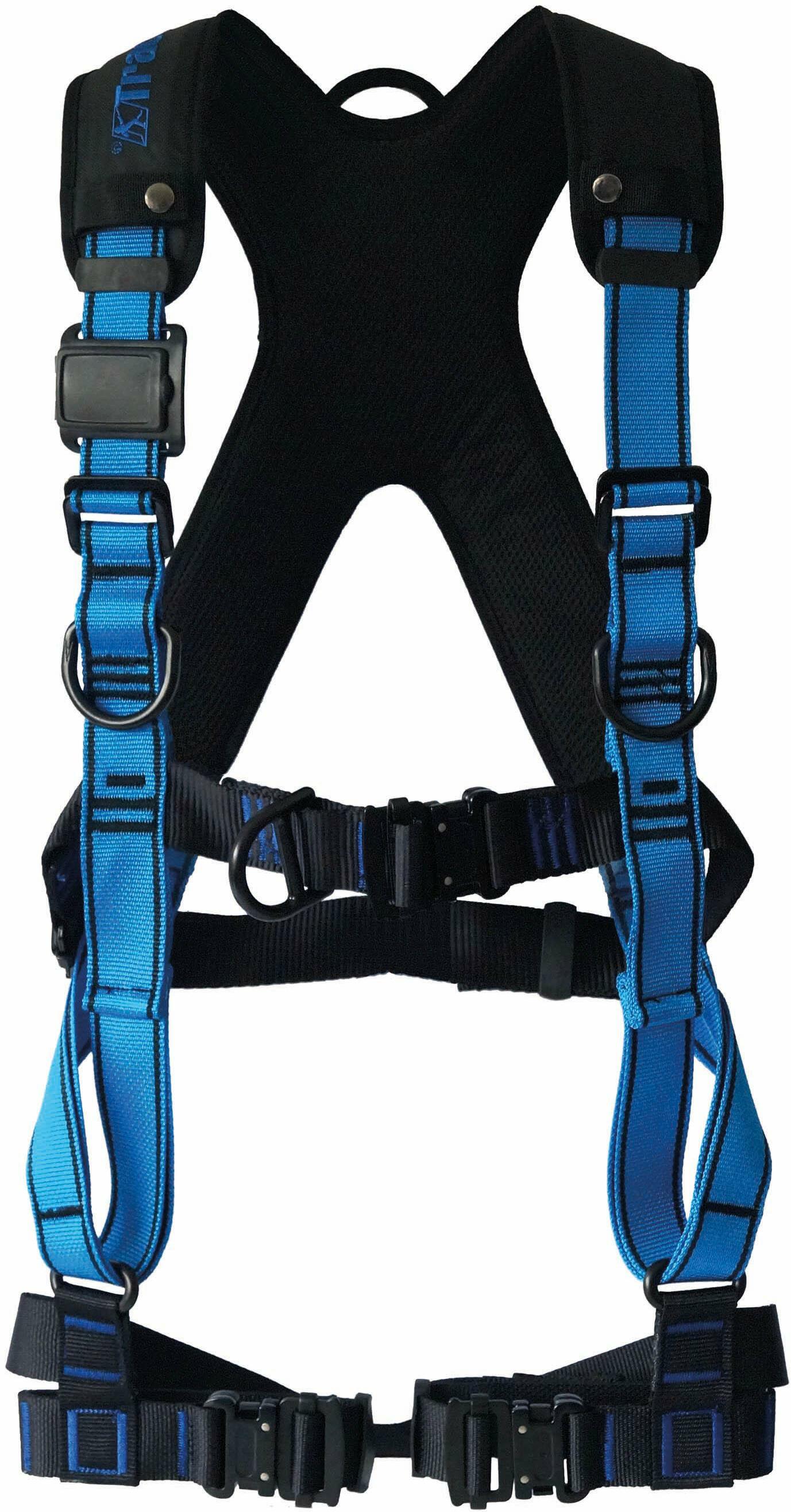 TRACTEL HT56 safety harness with quick-release fastener + Elastrac box - 65682 | Klium