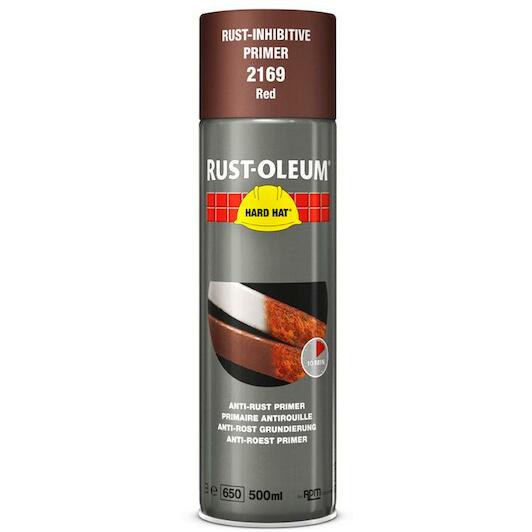 RUST-OLEUM 2169 Hard Hat rust inhibiting primer red brown 500ml | Klium