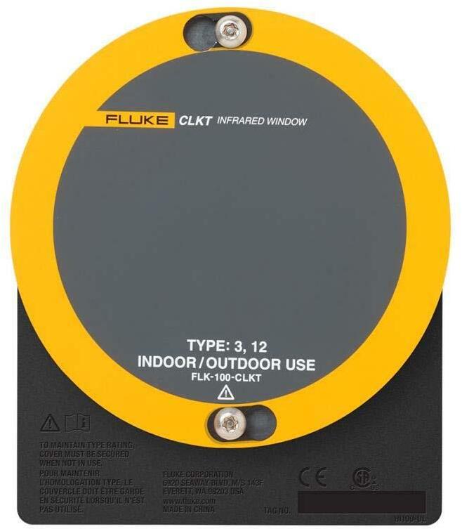 FLUKE 100-CLKT IR window for outdoor and indoor applications 100 mm ...