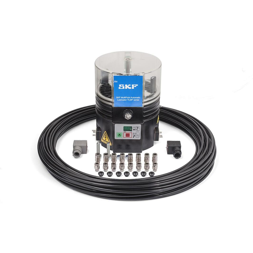 SKF TLMP 1008 automatic lubricator with plastic pipe nylon 6x15mm 20m ...