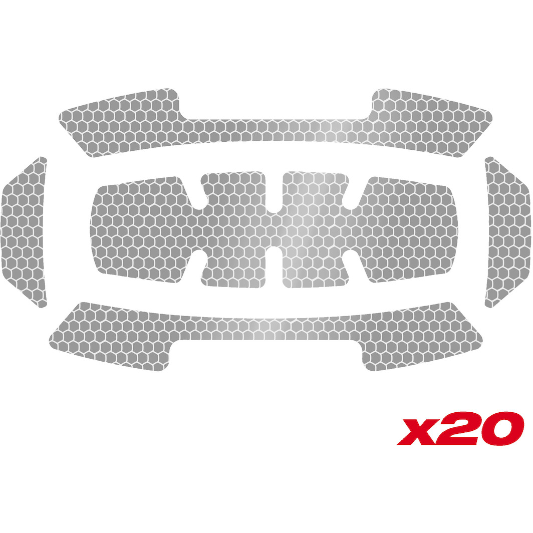 MILWAUKEE 4932500168 BOLT reflective stickers silver (20 sets) | Klium