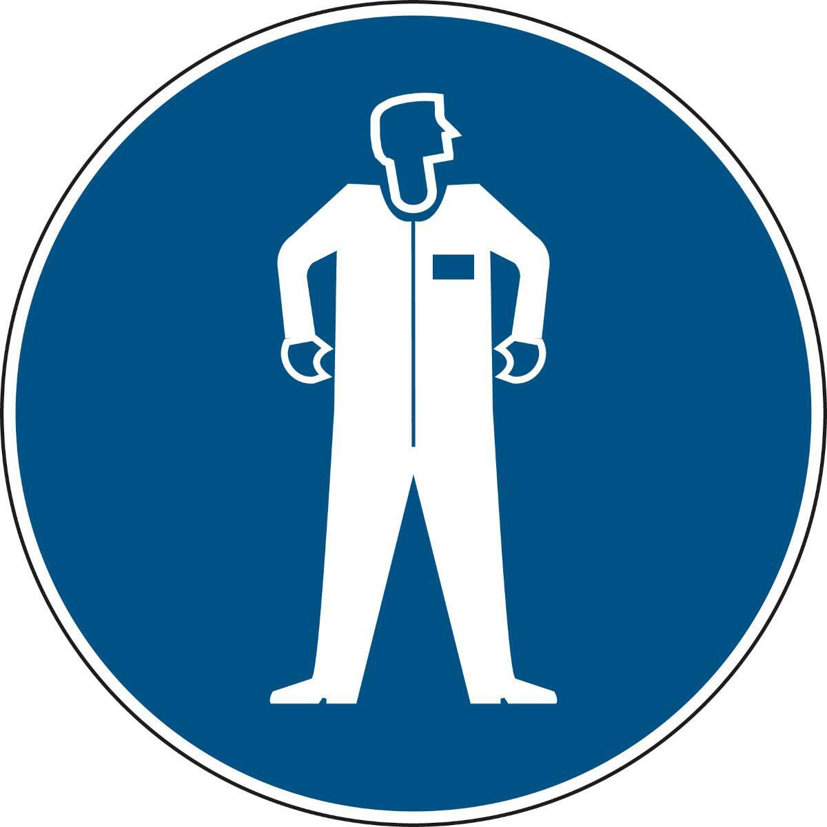 BRADY 803644 pictogramme d'avertissement - combinaison de sécurité ...