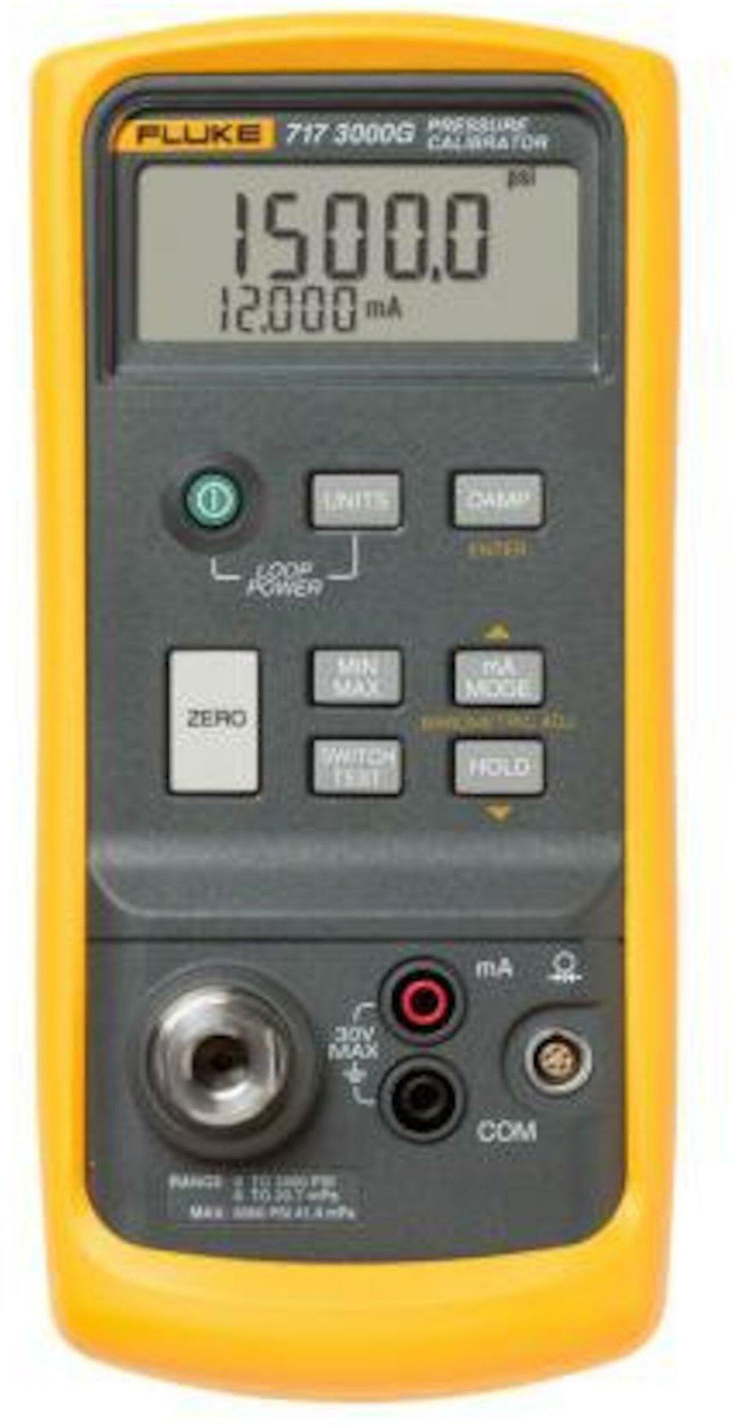 FLUKE 717 30G pressure calibrator -850 mbar to 2 bar (-12 to 30 psi) - 662897 | Klium