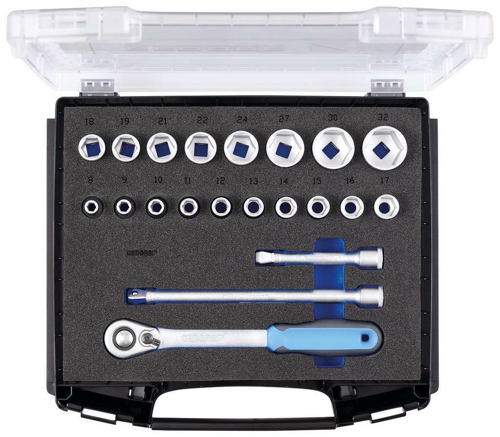 GEDORE 1101-19 socket wrench set 1/2" in i-BOXX 72 - 2836084 | Klium