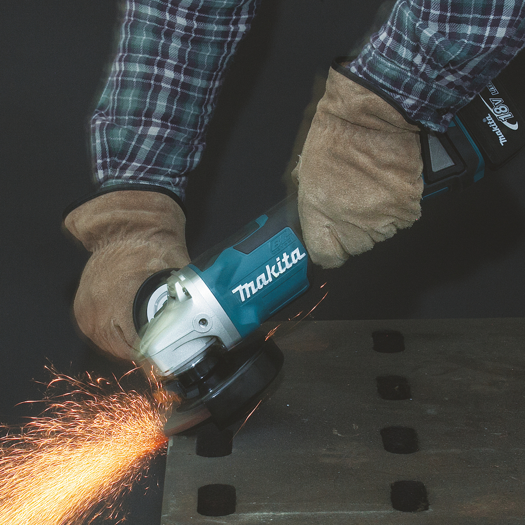 MAKITA DGA508T1J 18V LXT angle grinder 125mm in MAKPAC III (1x 5.0Ah ...