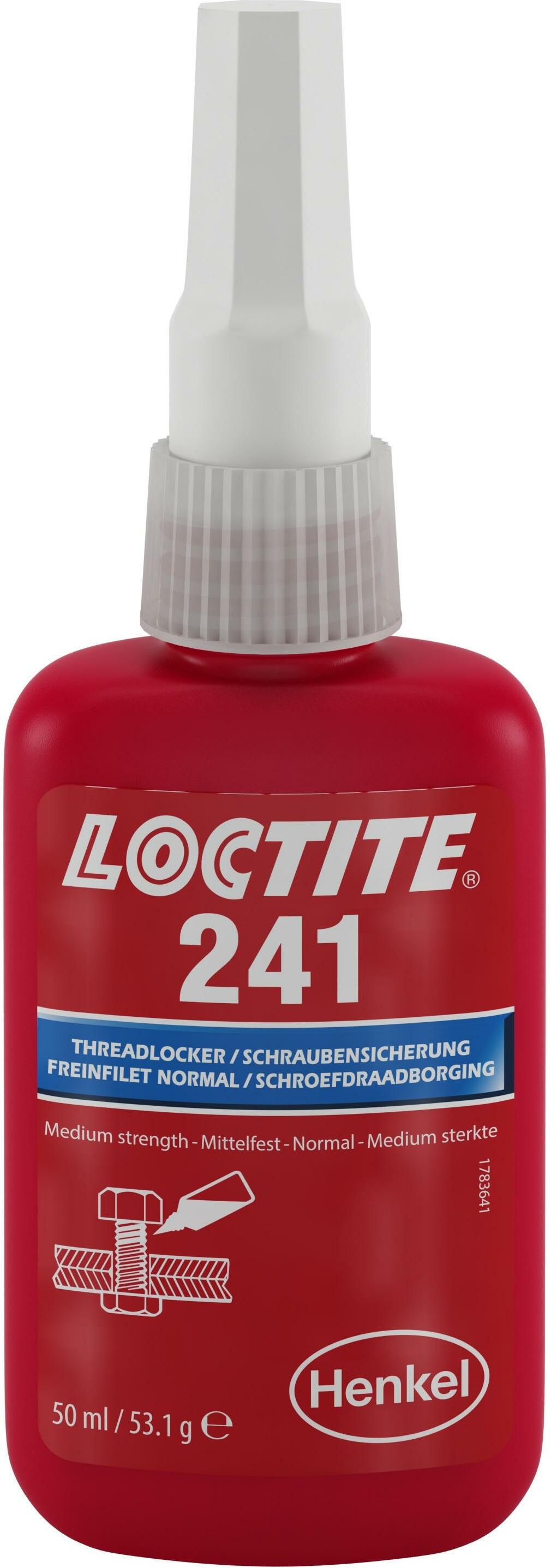 LOCTITE 241 medium-strength, low-viscosity threadlocker for small ...