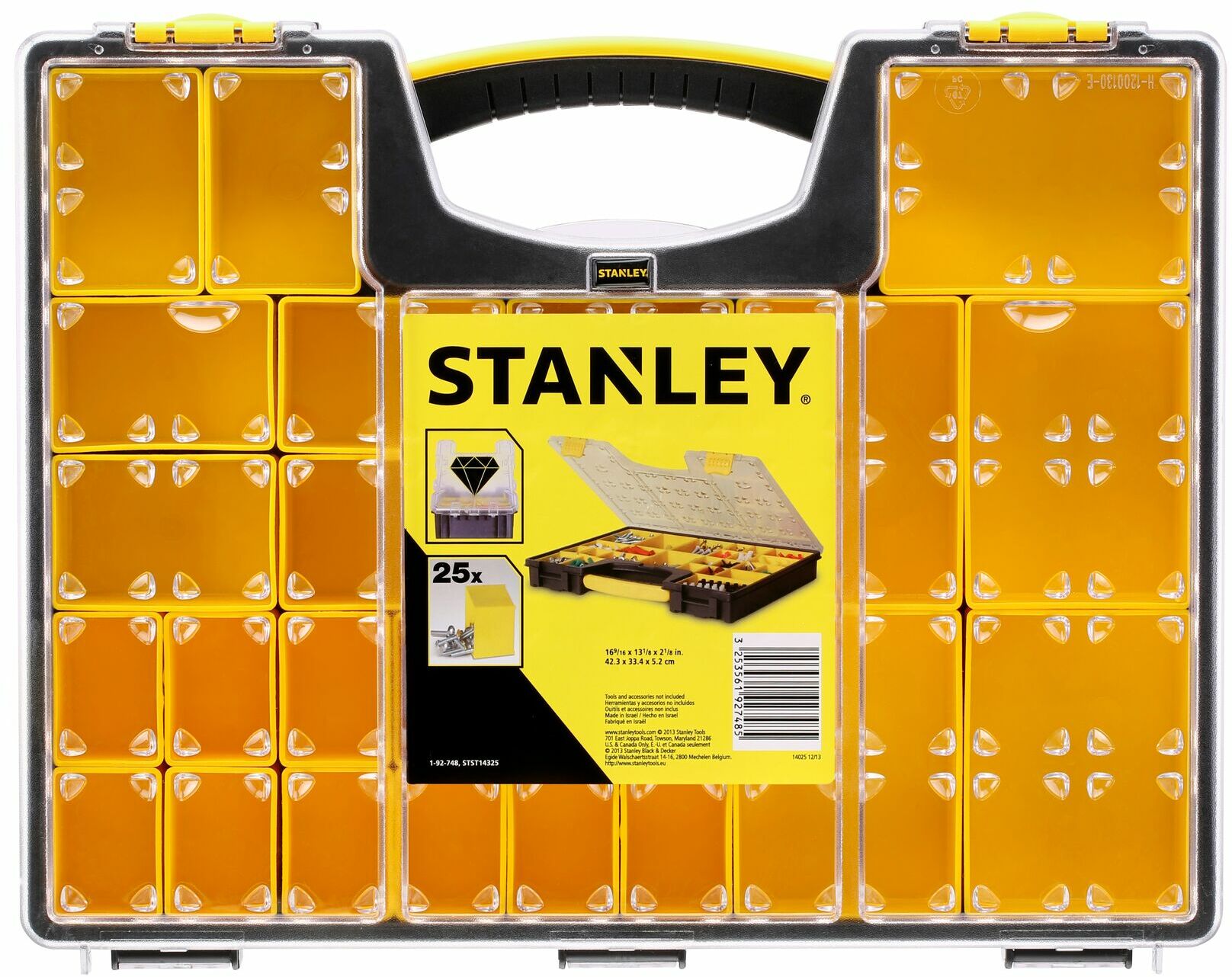 STANLEY 1-92-748 Organizer PRO met 25 vakken | Klium