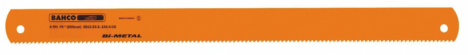 BAHCO 3809-650-50-2.50-4-KA bi-metal metal saw blade, Sandflex for ...