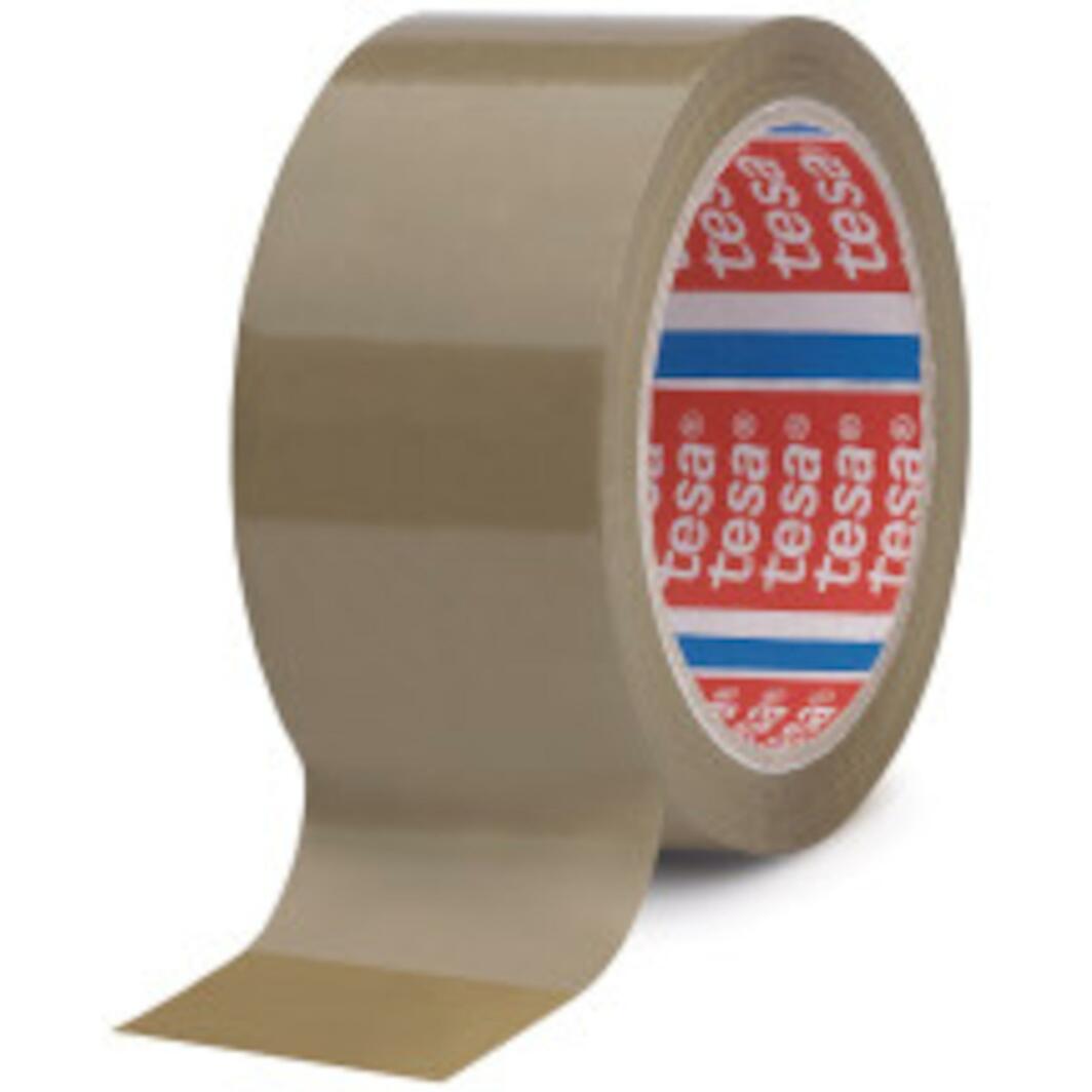 TESA 4089 pp packaging tape brown 75mm x 100m - 04089-00218-06 | Klium
