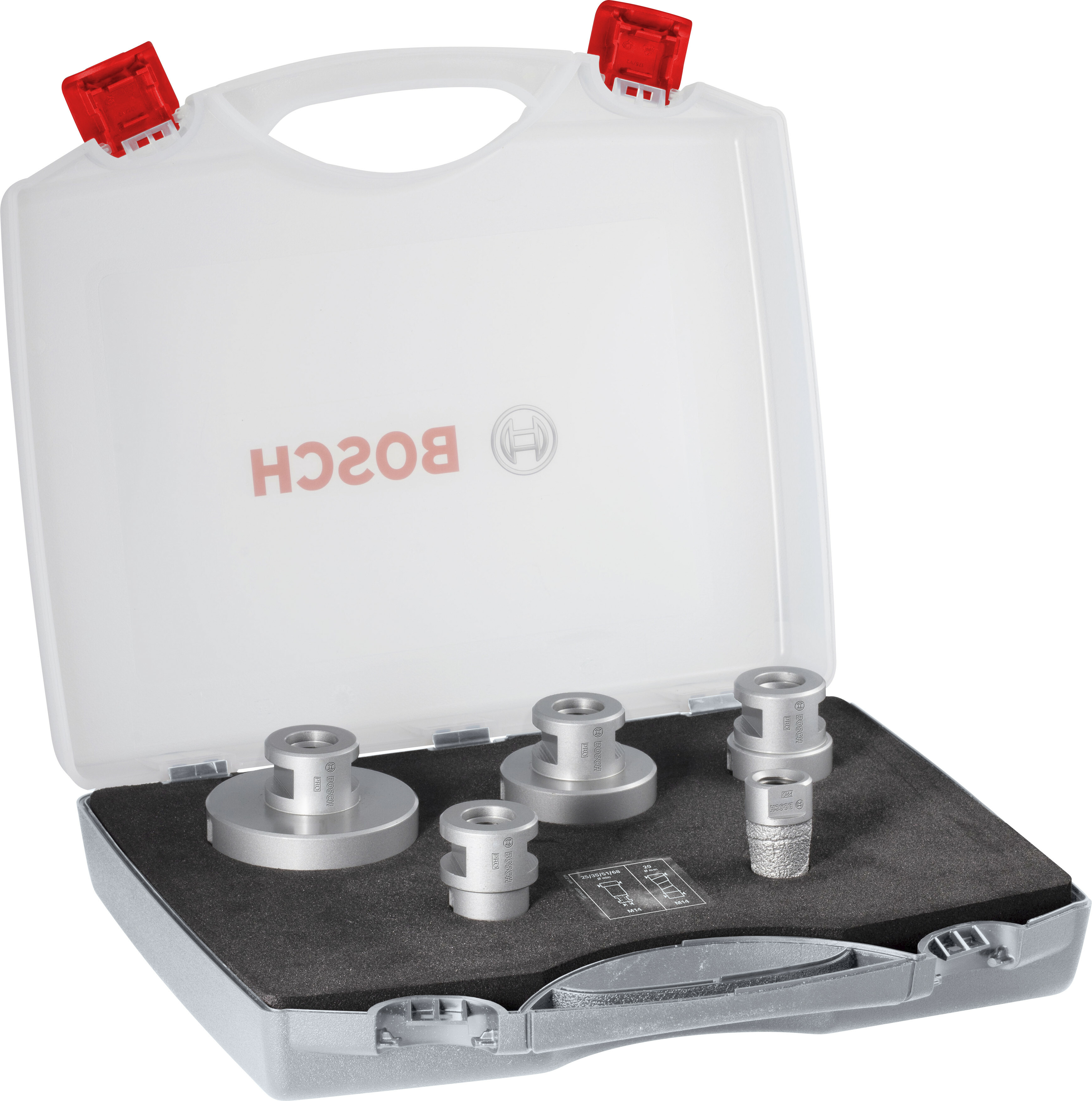 BOSCH 2608576669 diamond core drill set DrySpeed 5-piece | Klium