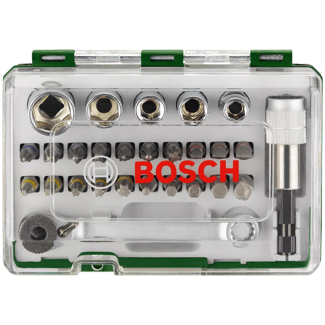 BOSCH 2607017562 PromoLine ratchet set 27-piece | Klium