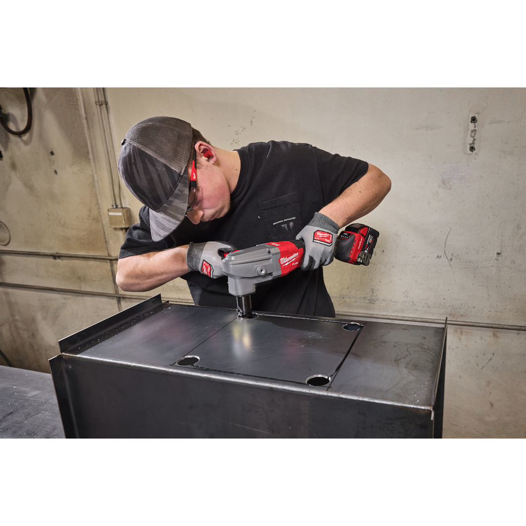 MILWAUKEE M18 FNB35-0X FUEL cordless nibbler 3.5 mm in HD Box (without ...