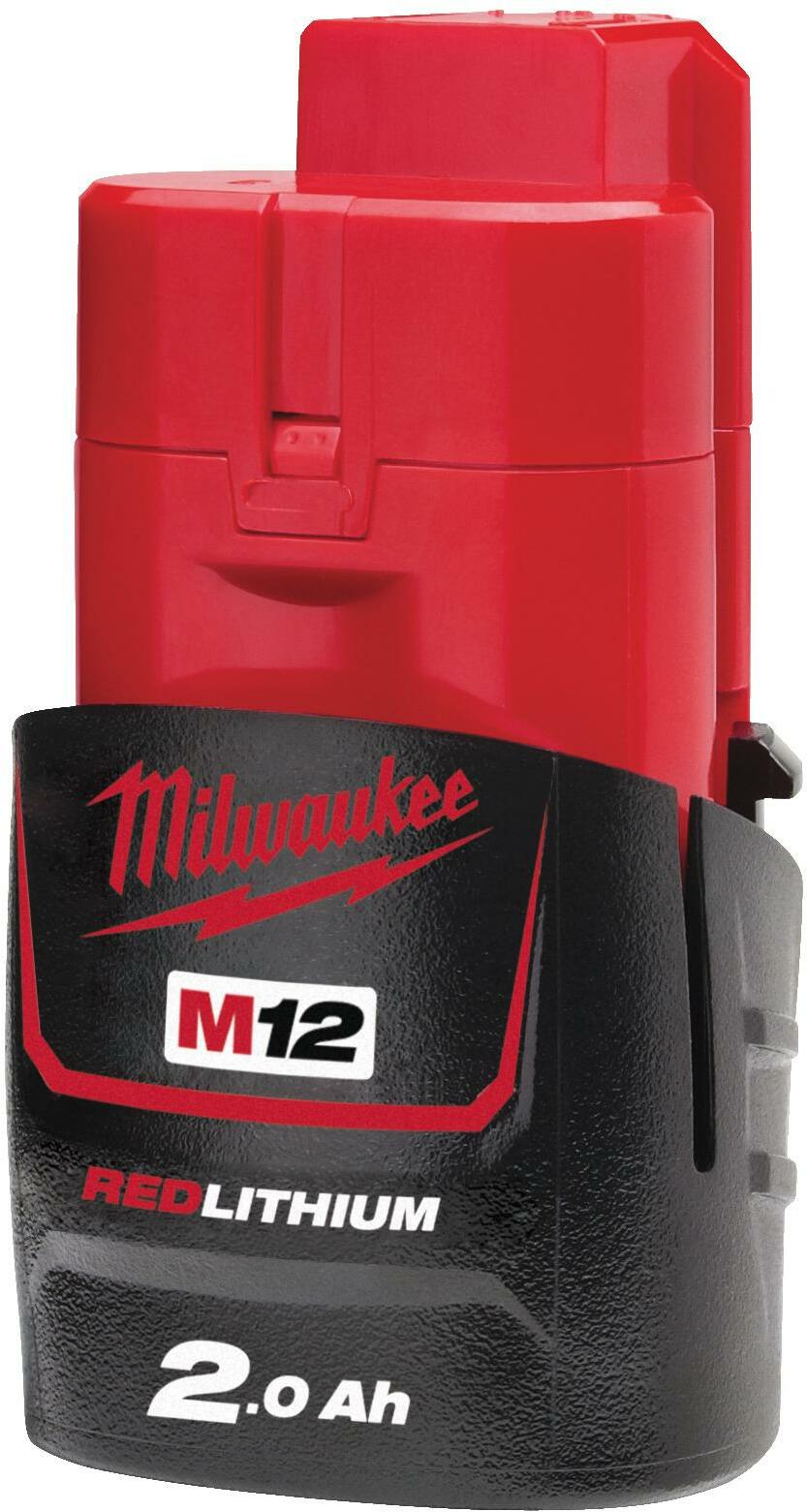 MILWAUKEE M12 B2 Li-ion battery 12V 2.0Ah - 4932430064 | Klium