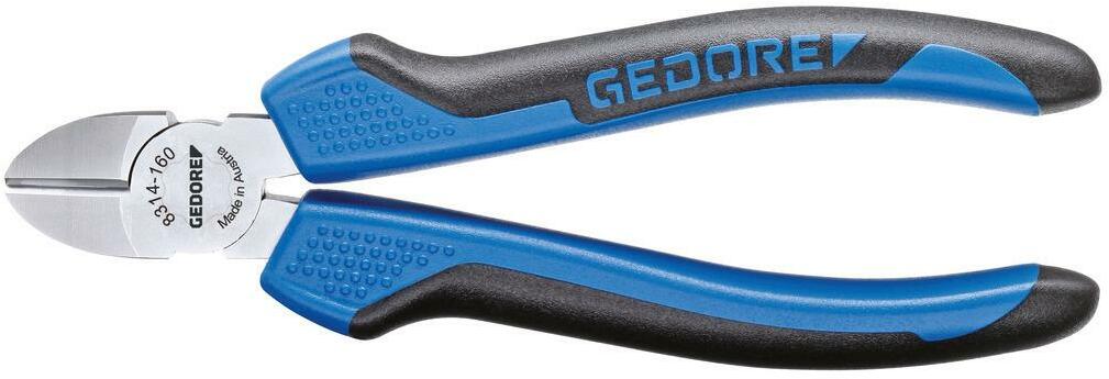GEDORE 8314-160 JC diagonal cutters 160 mm with two-component handle ...