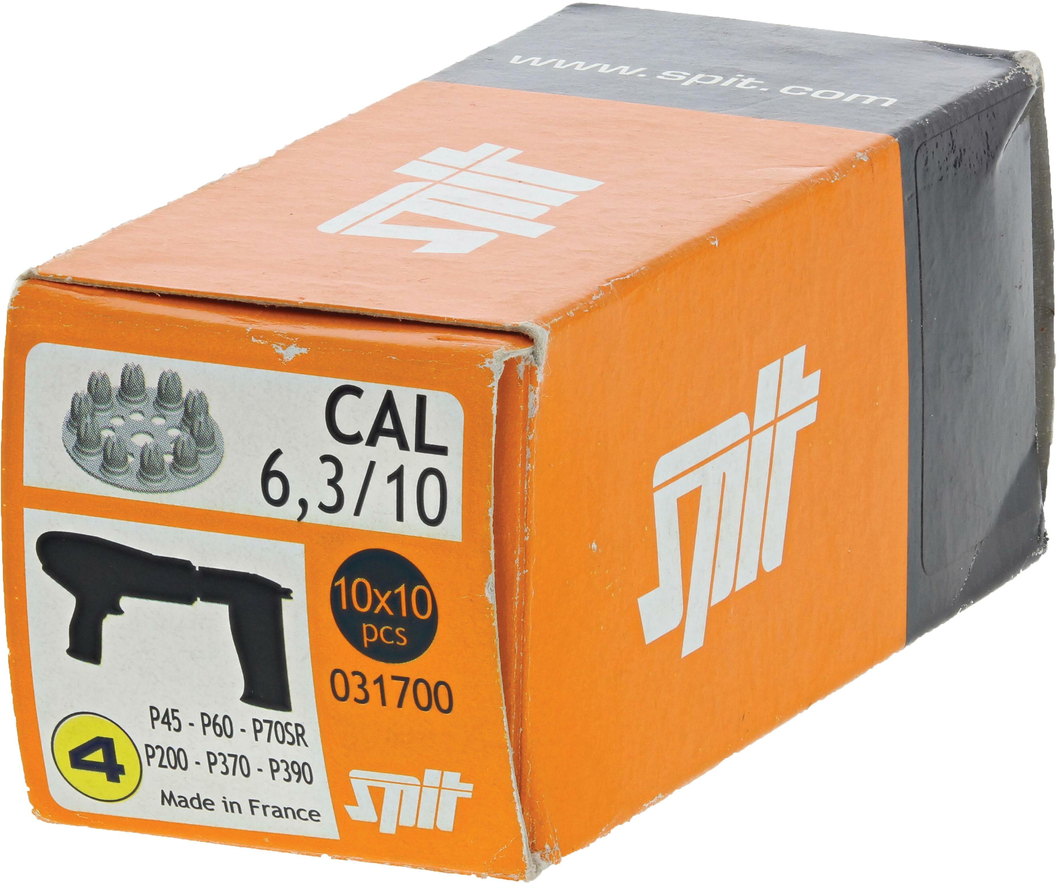SPIT 011658 cartridge red 6,3/10 (for P45 / P60 / P70 SR / P200 / P370 ...