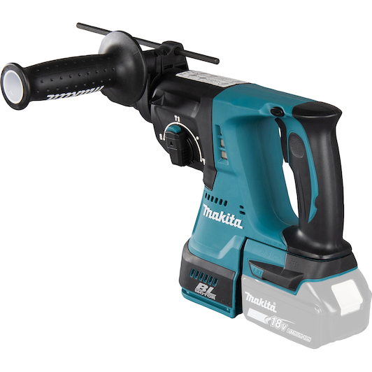 MAKITA DHR243Z 18V LXT cordless combi hammer SDS Plus 24mm in cardboard box without battery and charger Klium