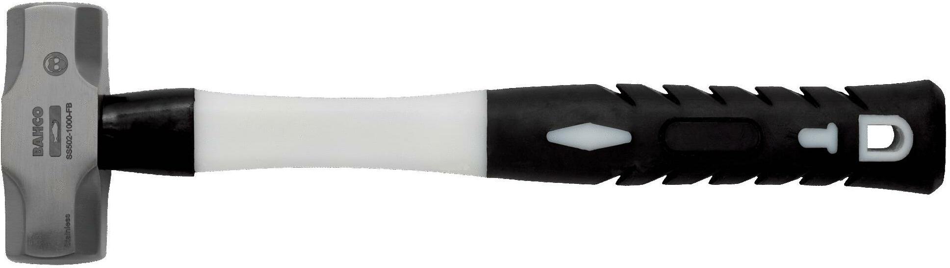 BAHCO SS502-2500-FB mallet stainless steel with fibreglass handle, 2500 ...