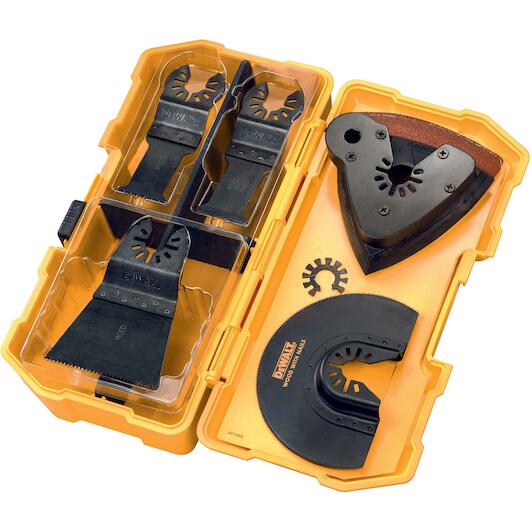 DEWALT DT20731 QZ saw blade set with sandpaper DT20700 DT20701 DT20704 DT20705 DT20710 3x sandpaper 8 piece Klium