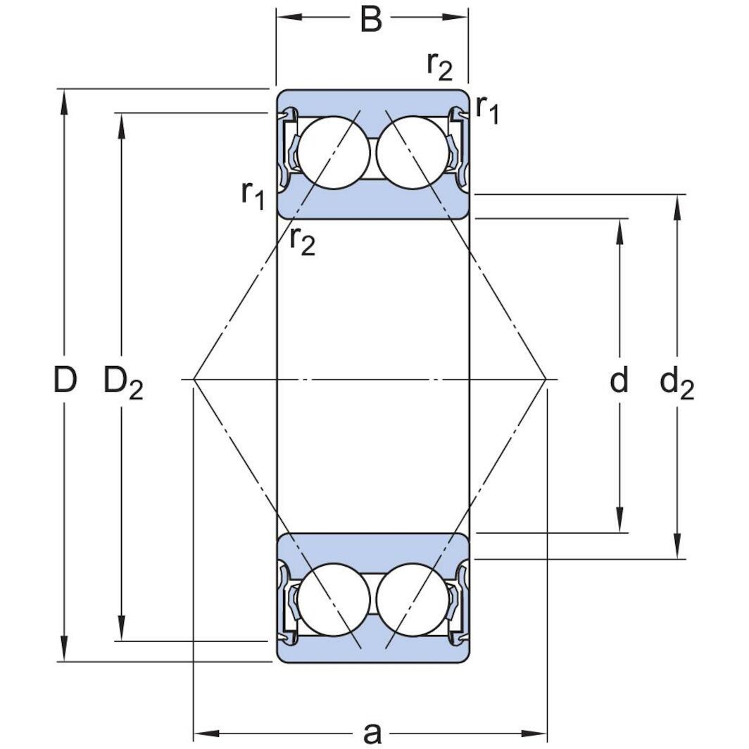 skf-3205-a-2z-mt33-double-row-angular-contact-ball-bearing-25-x-52-x-20