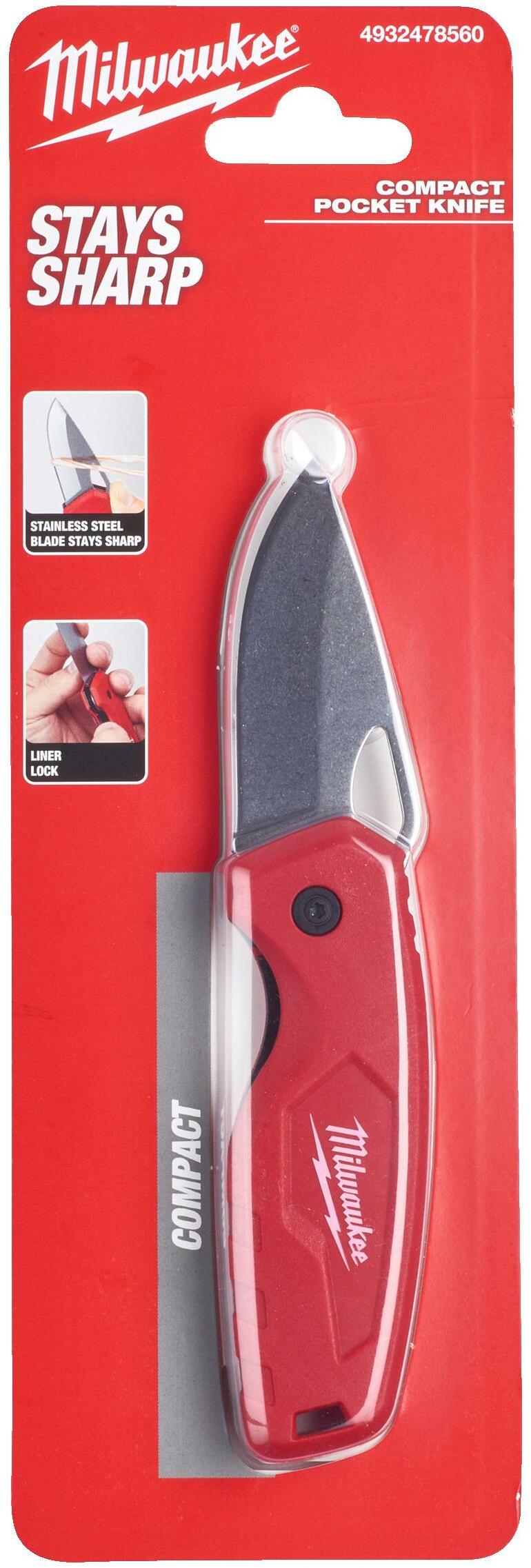 MILWAUKEE 4932478560 compact pocket knife | Klium