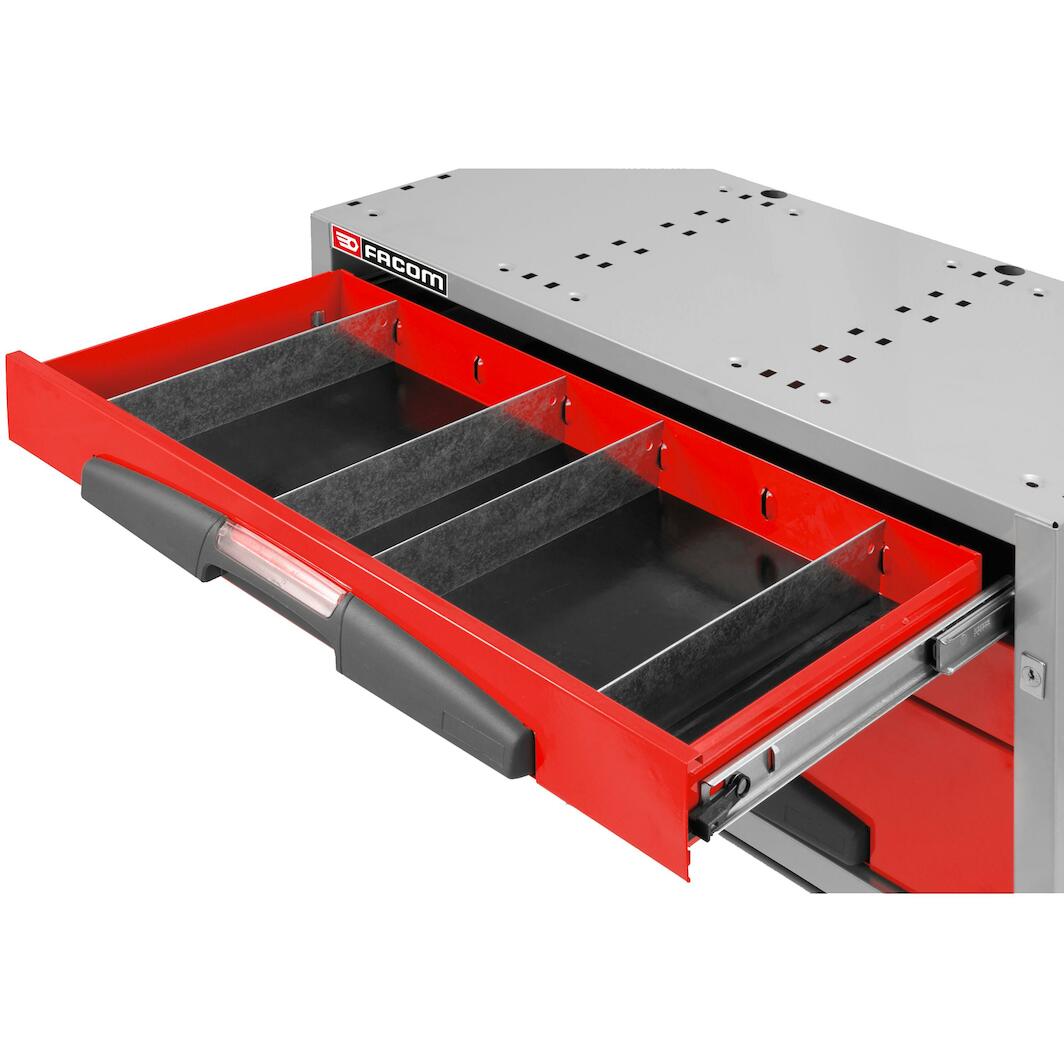 FACOM U50030082Q Matrix divider for 75mm drawers 330x60x2mm (2 pcs) | Klium