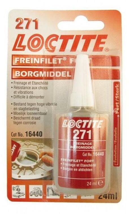 LOCTITE 271 high-strength, low-viscosity threadlocker (24 ml bottle ...