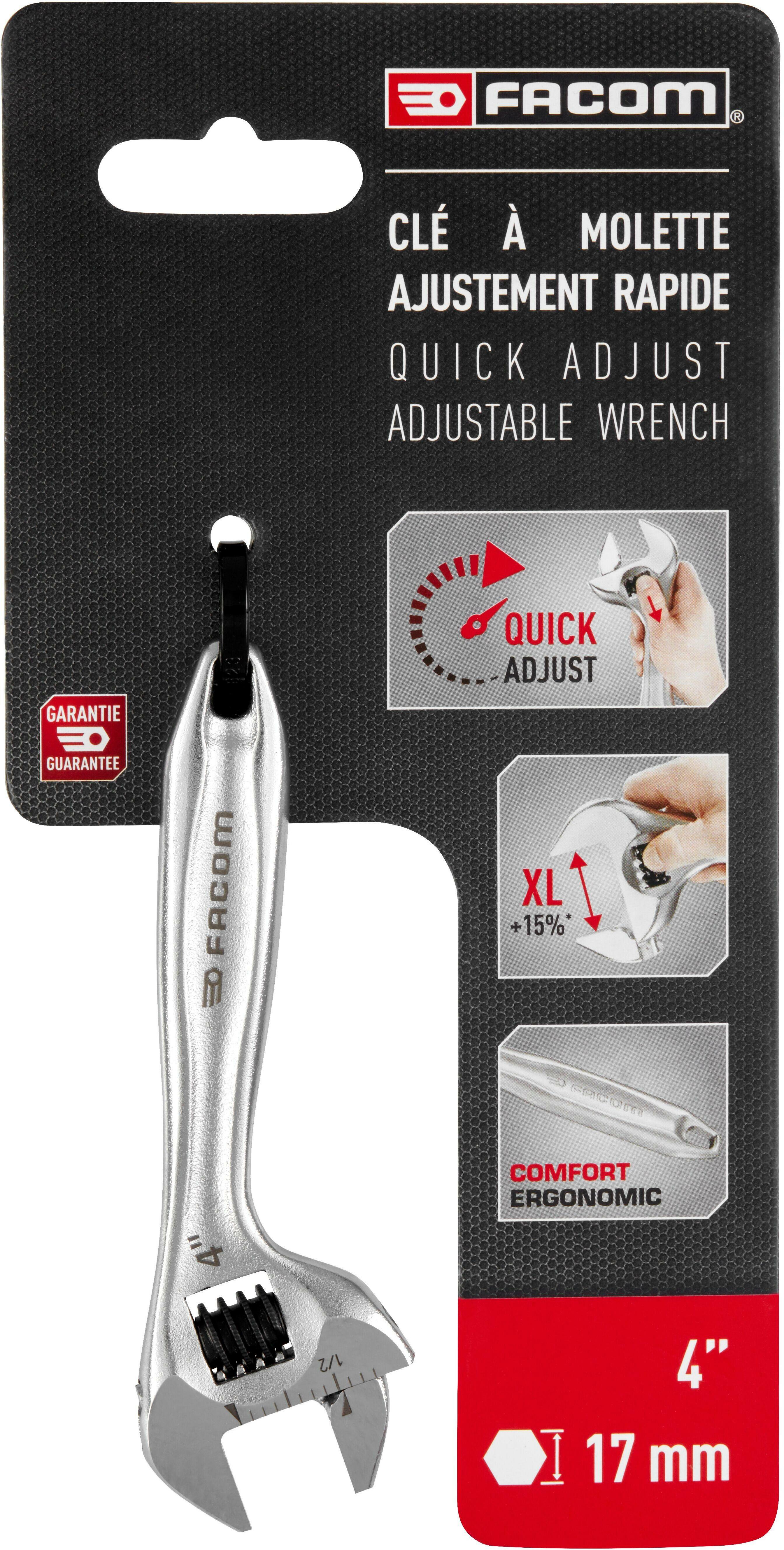 FACOM 101.4PB quick adjustable spanner 4" | Klium