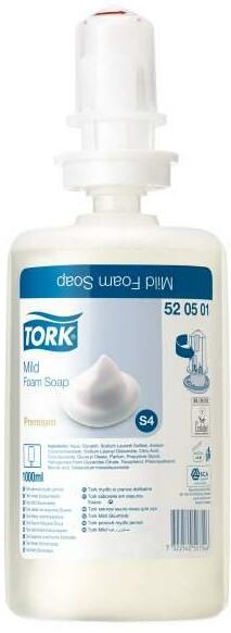 TORK 520501 mild foam soap S4 (1000 ml) | Klium