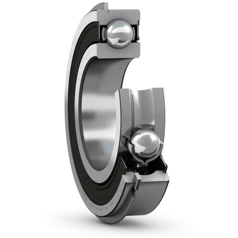 SKF 6209-2RS1NR single-row groove ball bearing cylindrical 45x85x19 mm