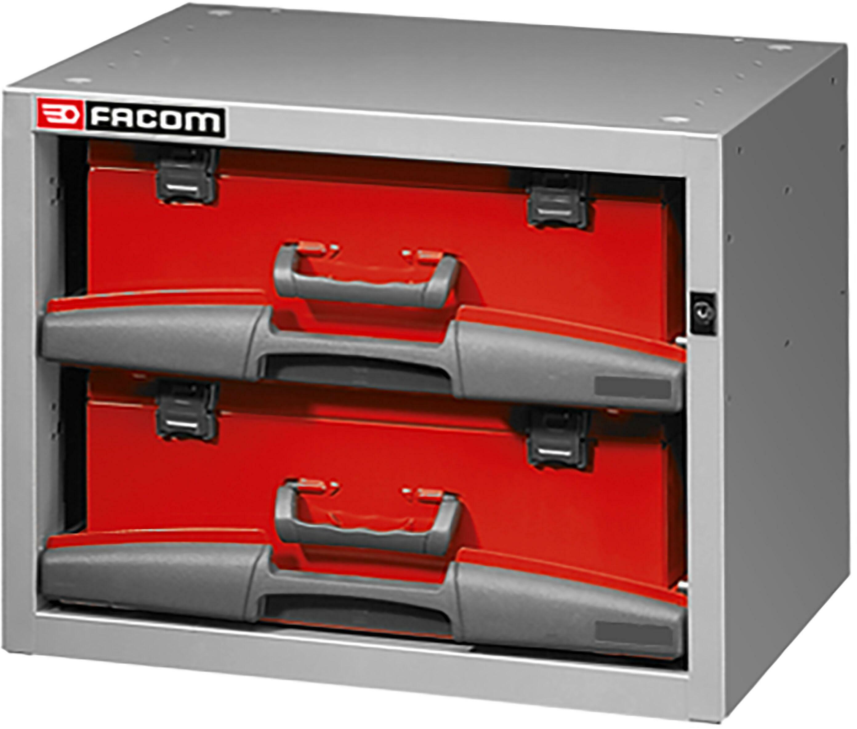 FACOM F50000001 low cupboard with 2 removable boxes 495mm | Klium