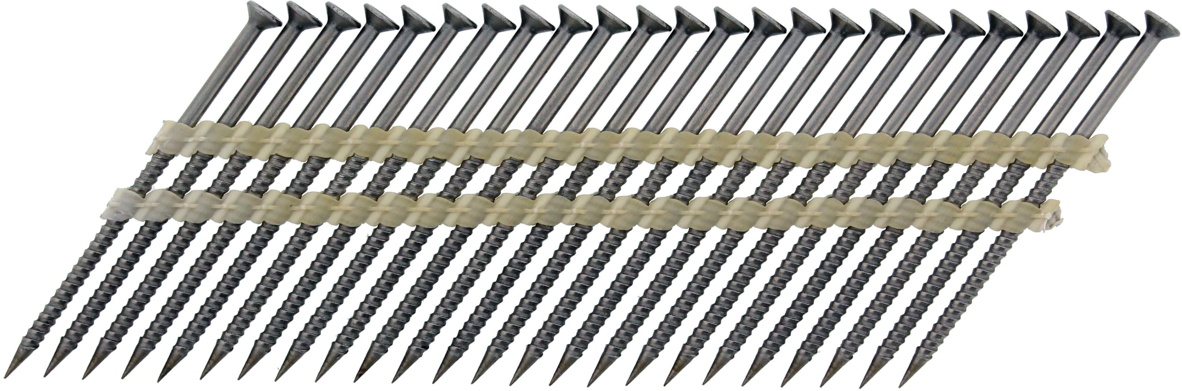 PASLODE 142102 screw nails 34° plastic bonded 2.8/3.2x65 zinc-plated ...