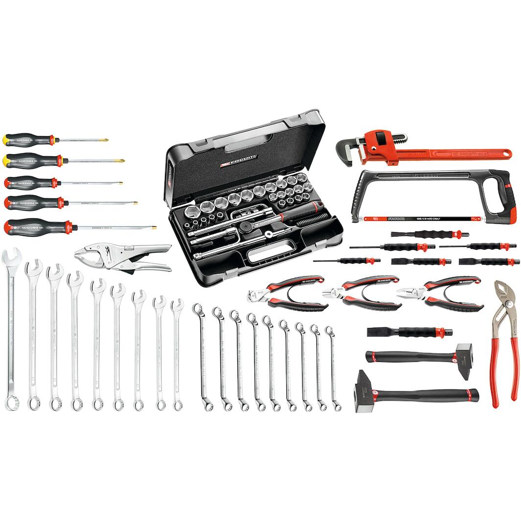 FACOM CM.300A heavy-duty tool kit 69-piece | Klium