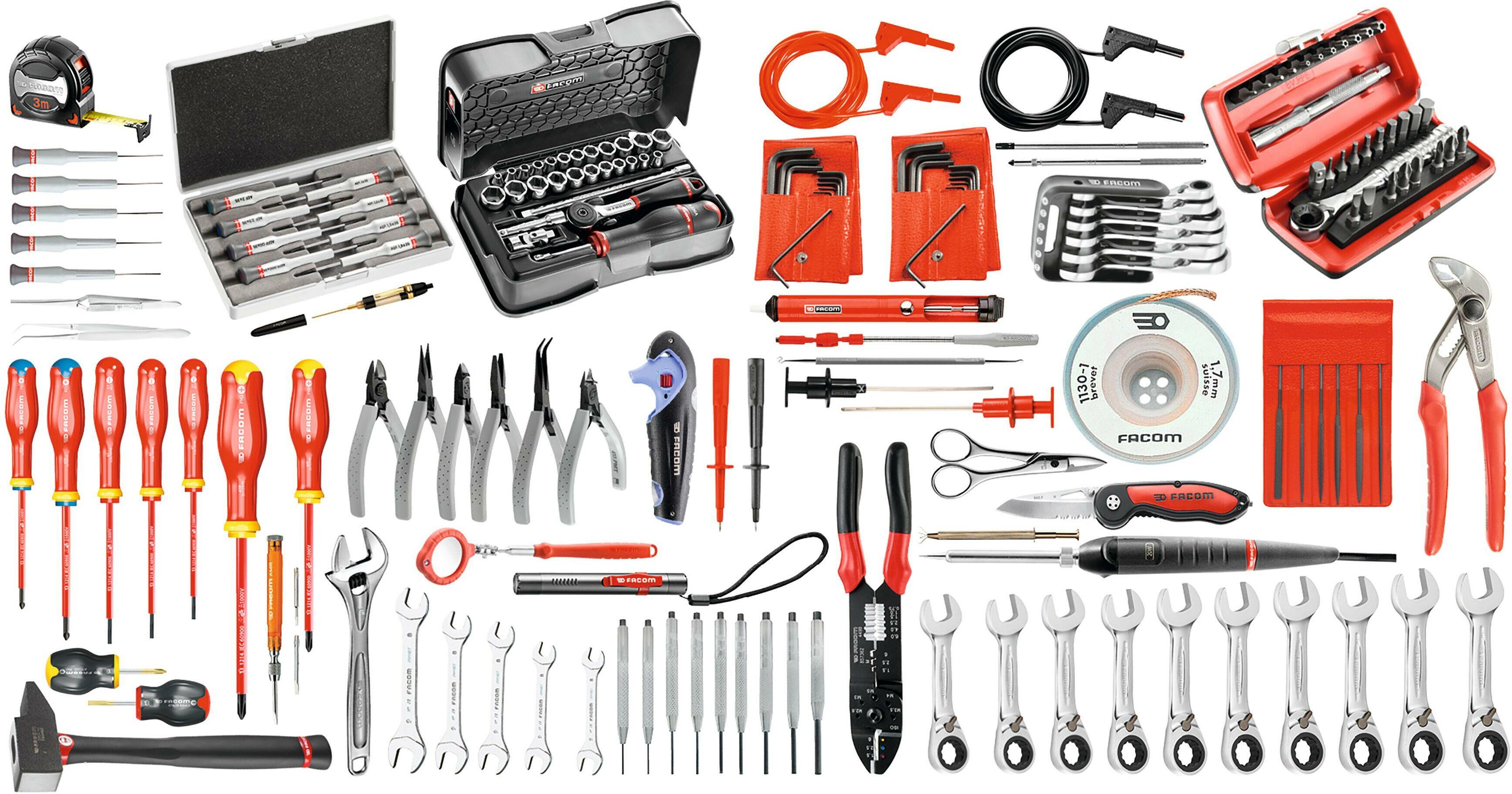 FACOM CM.EL35 tool kit 144-piece | Klium