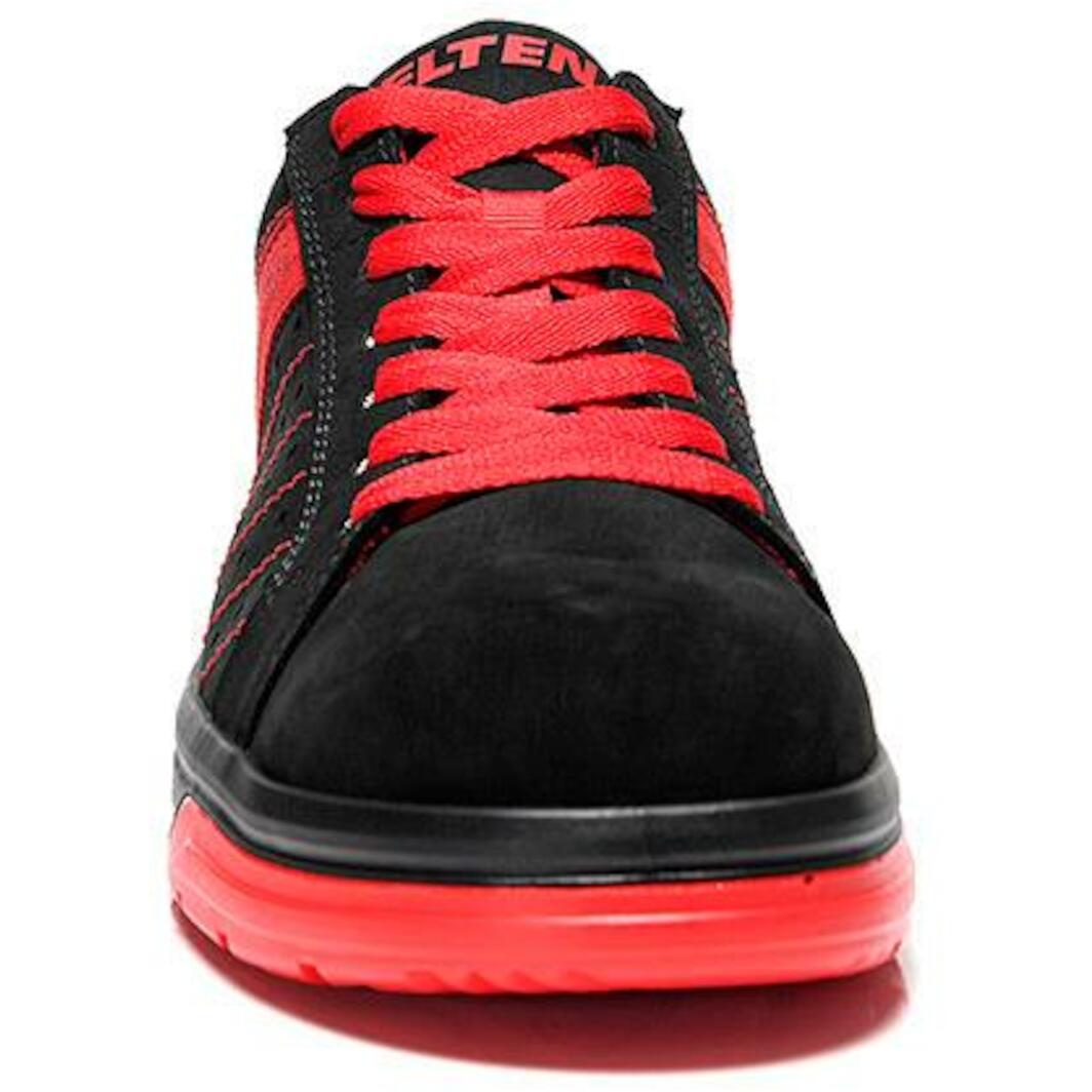 ELTEN BREEZER XX10 Chaussure de sécurité ESD S1 basse (noir/rouge ...