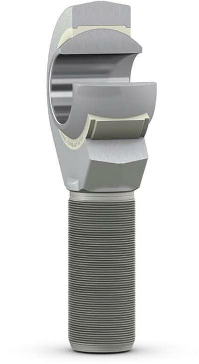 SKF SALKB 10 F Rod head with male thread, left-hand thread 10 mm, M 10 | Klium