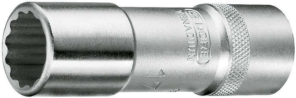 GEDORE D 19 L 19 socket spanner 1/2" long UD profile 19 mm - 6140410 ...