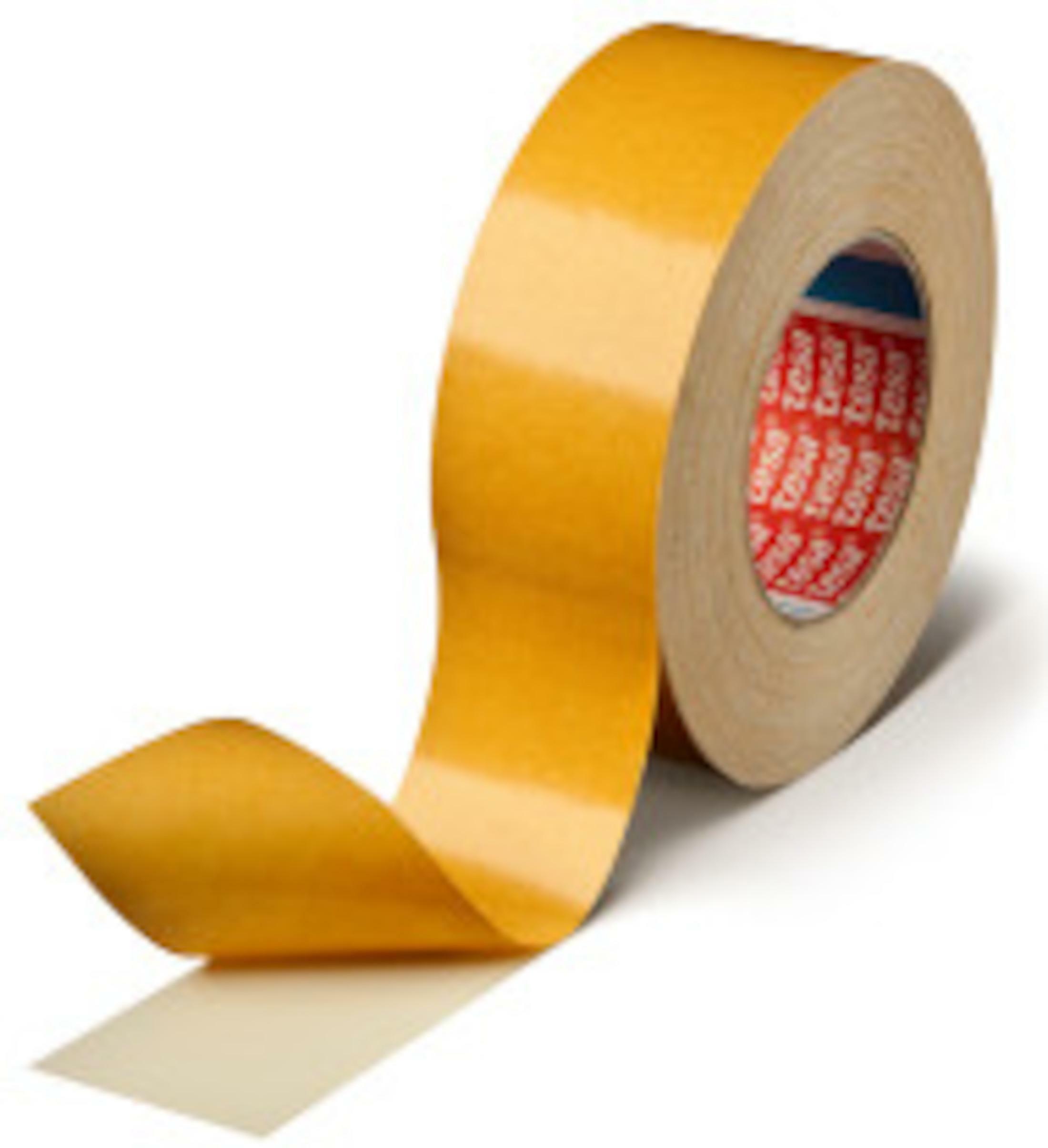 TESA 4961 double-sided tape with paper backing transparent - 04961 ...